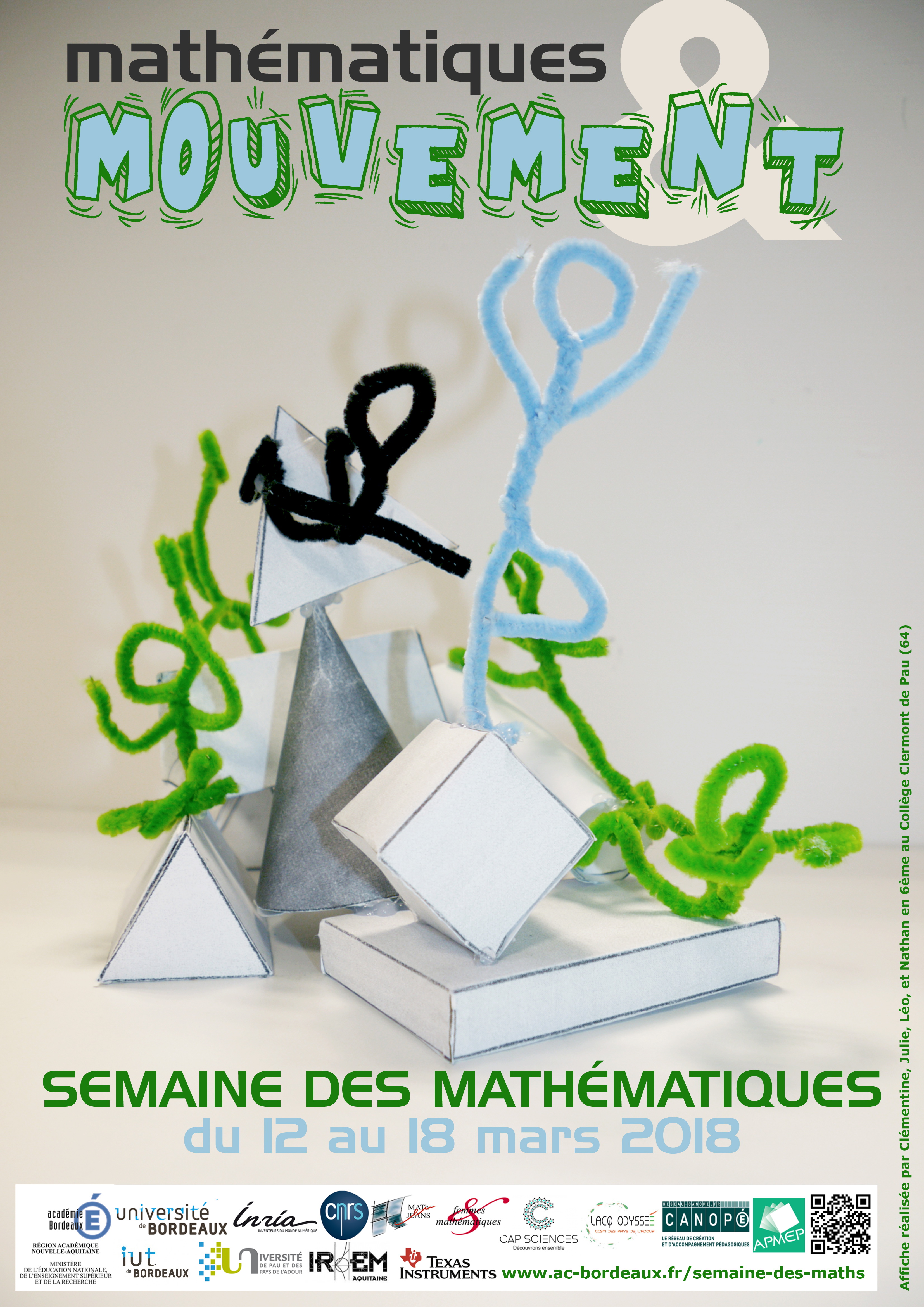 Les gagnants du Concours d’affiche 2018 – Semaine des maths – Académie ...