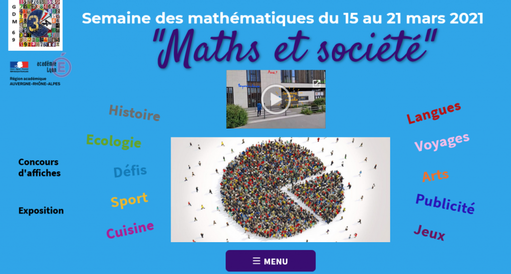 Ressources Maths et Société du 1er degré au lycée – Semaine des maths ...