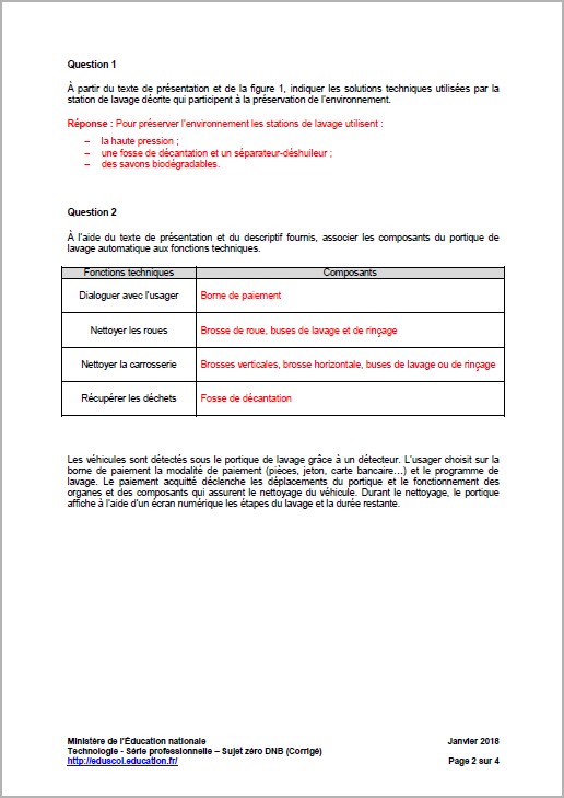 Préparer le DNB : Diplôme National du brevet – Technologie Collège