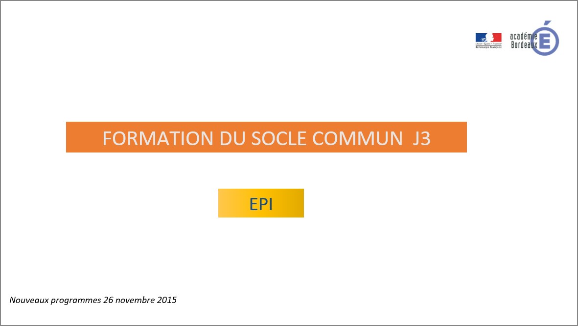 Planifier l’enseignement d’un EPI – Technologie Collège