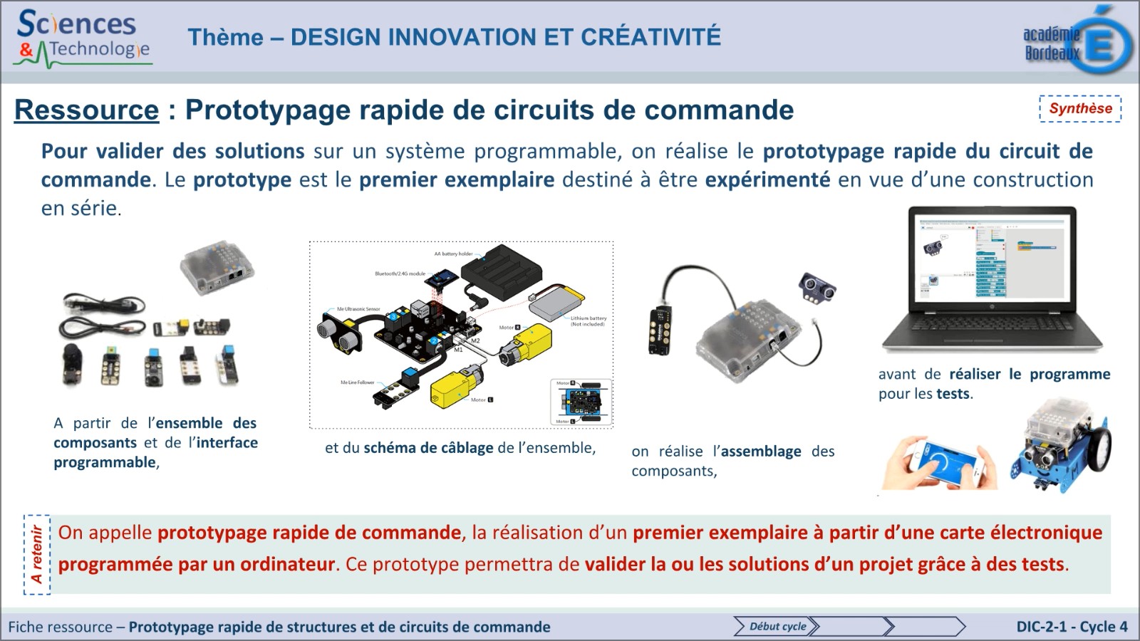 Utiliser des ressources vidéo pour les activités Cycle 4 (V2022) – Technologie Collège