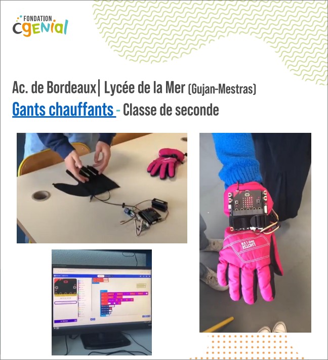 Concours Yes We Code ! – Technologie Collège