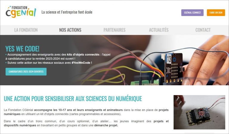 Les projets avec carte MicroBit, développés pour le concours Yes We ...