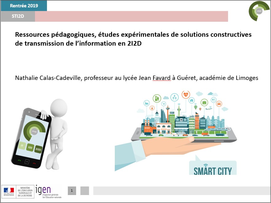 STI2D – Plan national de formation – Réforme du Lycée – SII lycée