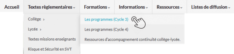 BO n° 25 du 22 juin 2023, les nouveaux programmes. – Sciences de la Vie ...