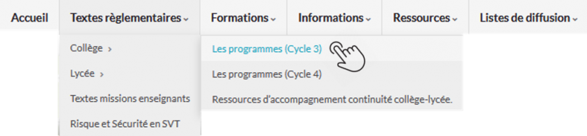 BO n° 25 du 22 juin 2023, les nouveaux programmes. – Sciences de la Vie ...